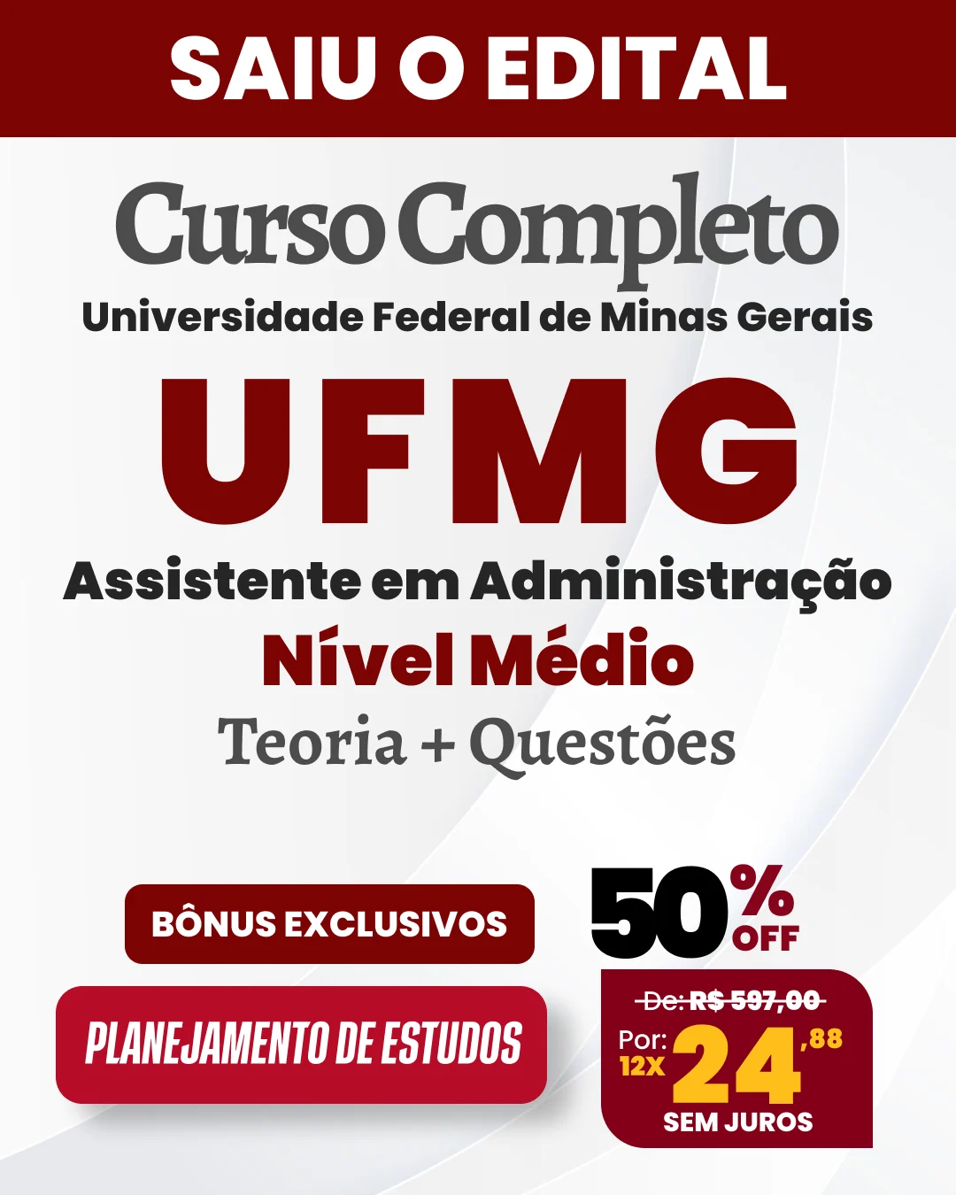 UFMG abre concurso público para técnicos-administrativos com ingresso previsto para 2026. – Blog ...